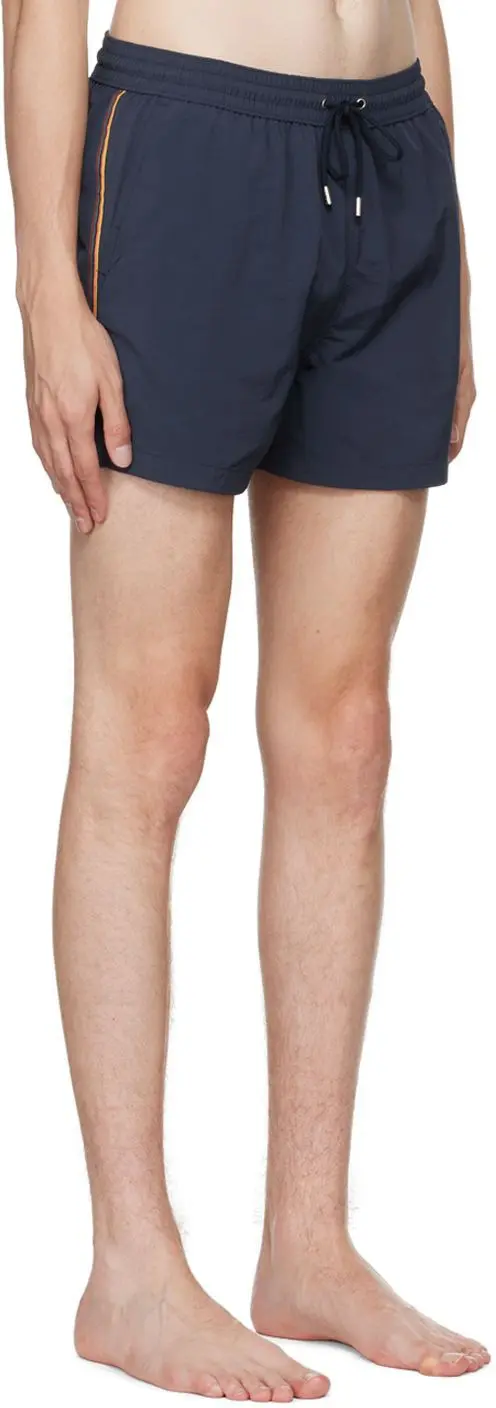 Paul Smith Swim Shorts With Stripe Trim