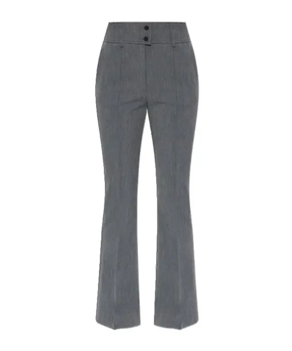 ALLSAINTS High-waisted Flared Trousers - Grey