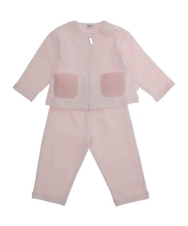 IL GUFO Zip-up Crewneck Two-piece Tracksuit