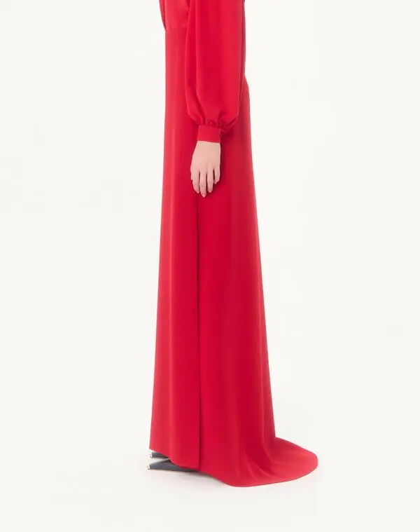 Valentino Garavani Side-slit Midi Skirt
