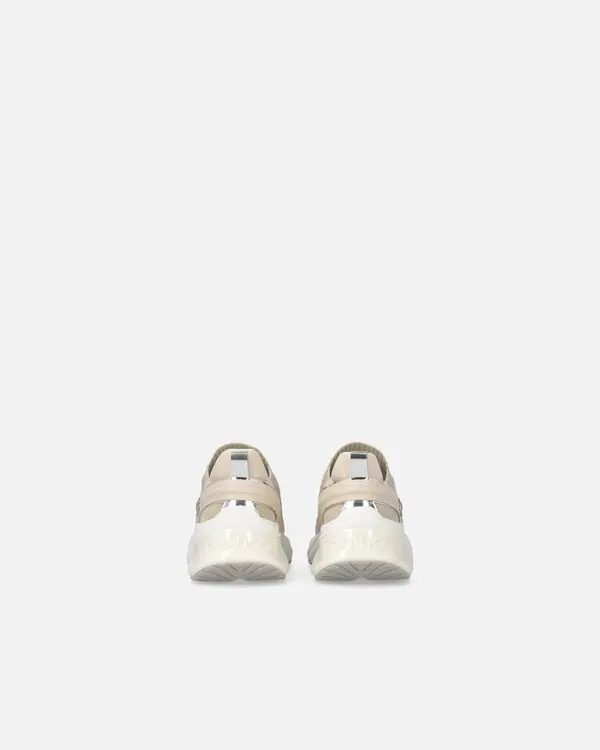 Pinko Ariel Lace-up Sneakers - Nude