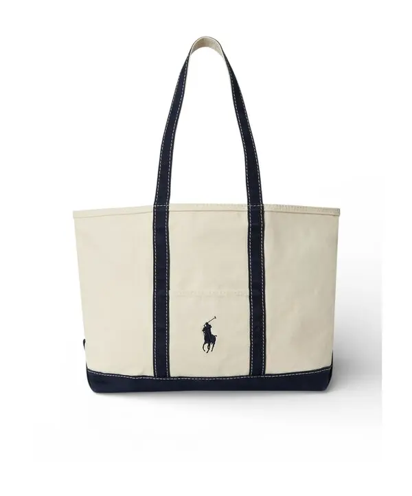 Polo Ralph Lauren Big Pony Tote Bag - White