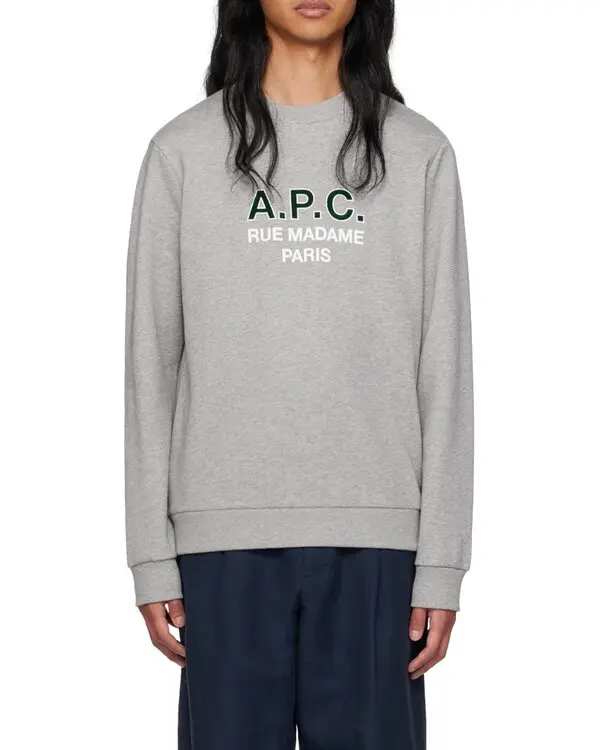 A.p.c. Madame" Logo Crewneck Sweatshirt