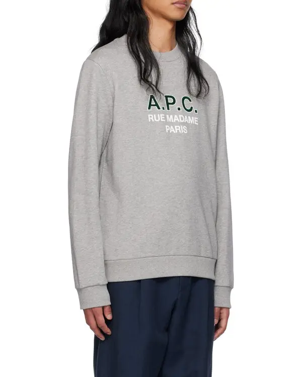 A.p.c. Madame" Logo Crewneck Sweatshirt