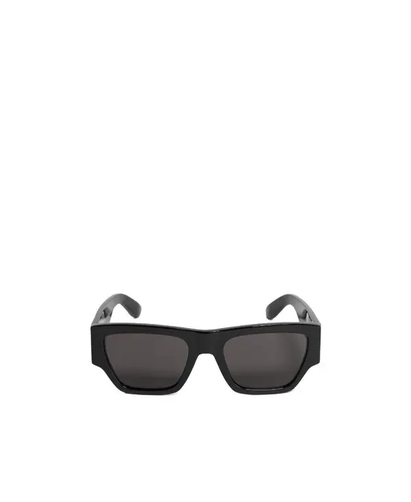 Alexander McQueen Square Frame Sunglasses - Black