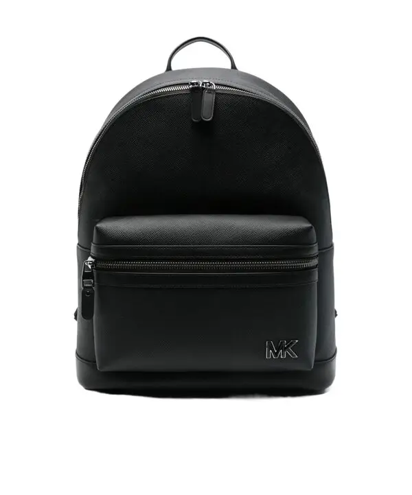 Michael Kors Edison Logo Plaque Backpack - Black