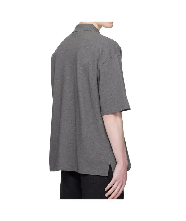 Maison Kitsuné Fox Patch Relaxed Polo Shirt