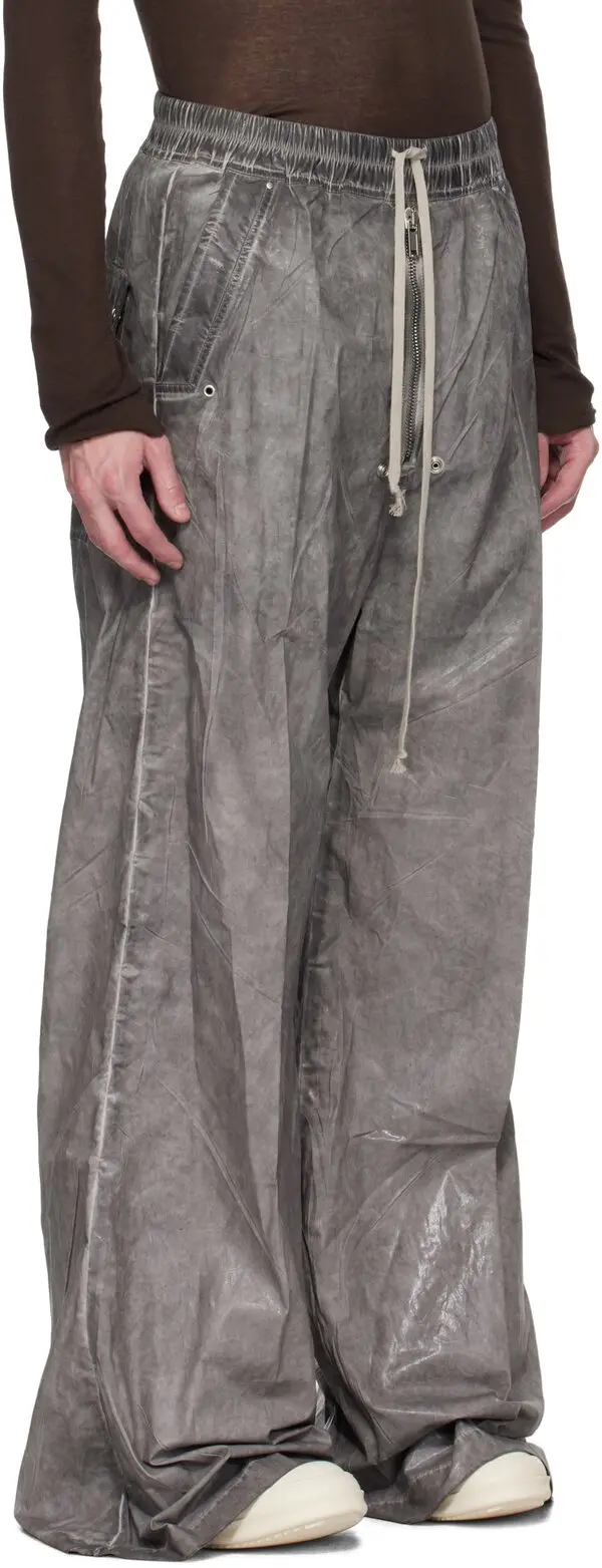 Rick Owens Hollywood Geth Bela Trousers - Dark