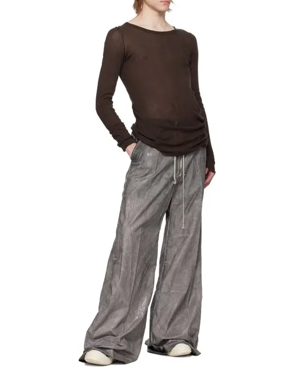 Rick Owens Hollywood Geth Bela Trousers - Dark