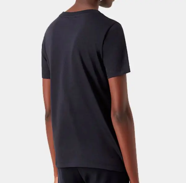 Emporio Armani Round Neck Short Sleeve T-shirt - Black