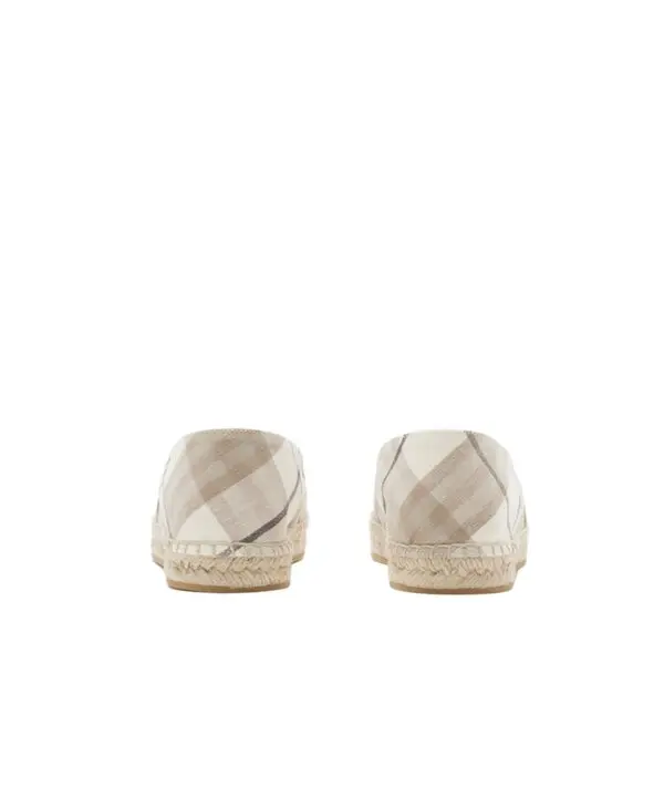 Burberry Checked Slip-on Espadrilles
