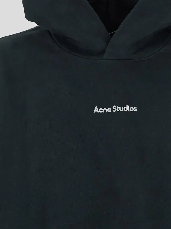 Acne Studios Oversized Logo Printed Hoodie