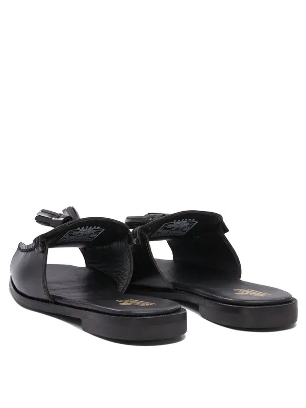 SEBAGO Will Slides With Tassel Detailing - Black