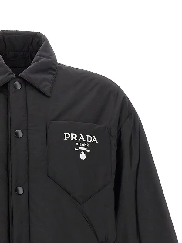 Prada Padded Logo Jacket