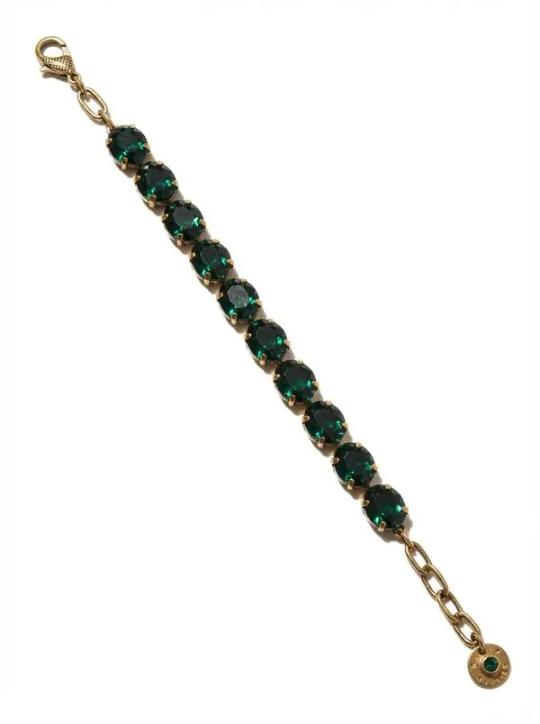Gucci Crystal Embellished Bracelet - Black