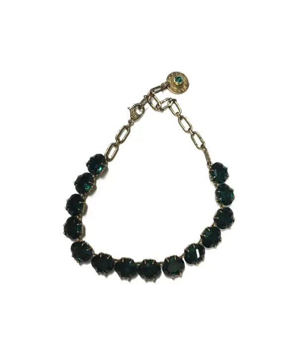 Gucci Crystal Embellished Bracelet - Black