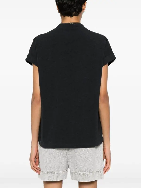 Brunello Cucinelli V-neck Short-sleeved T-shirt