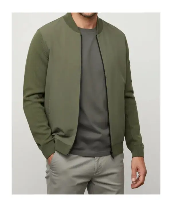 Hugo Boss Ribbed Zip Jacket