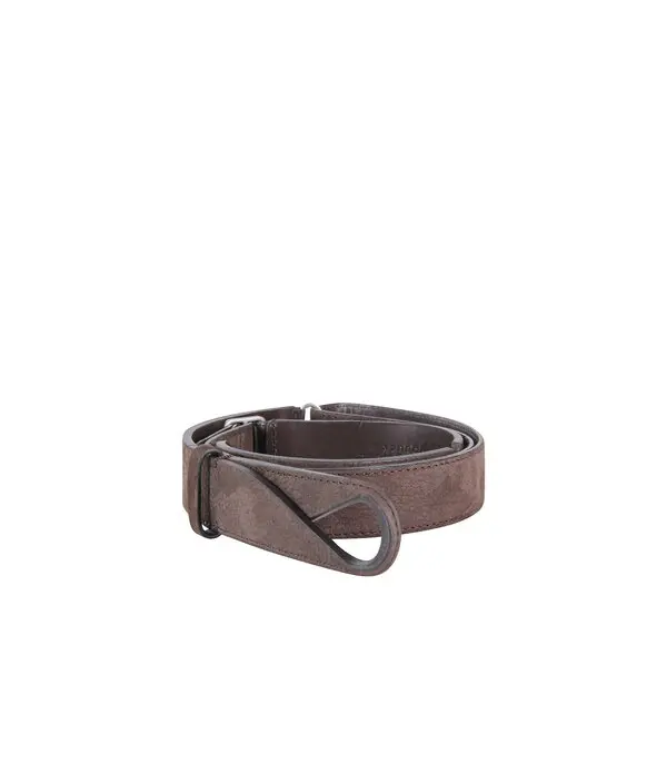 ORTIGNI Letter Logo Belt - Gray