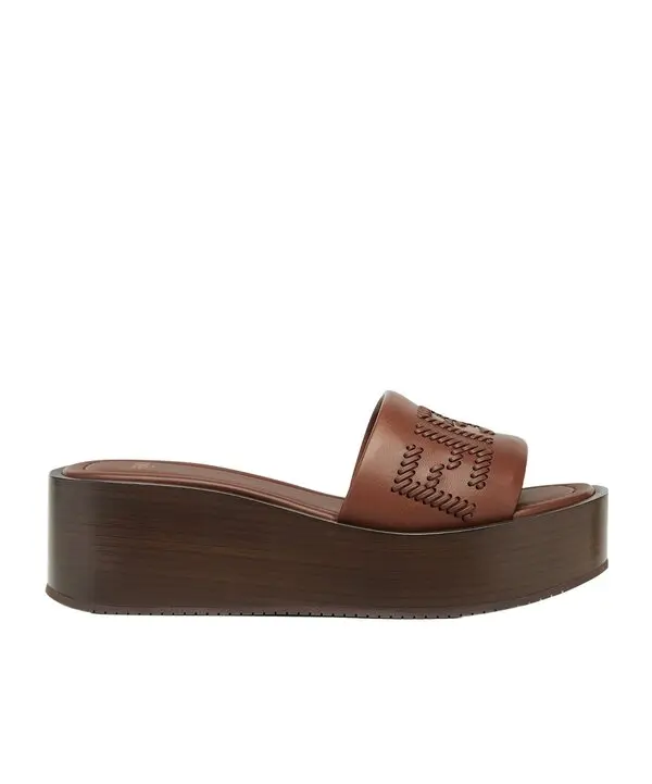Fendi Sunshine Flatform Slides
