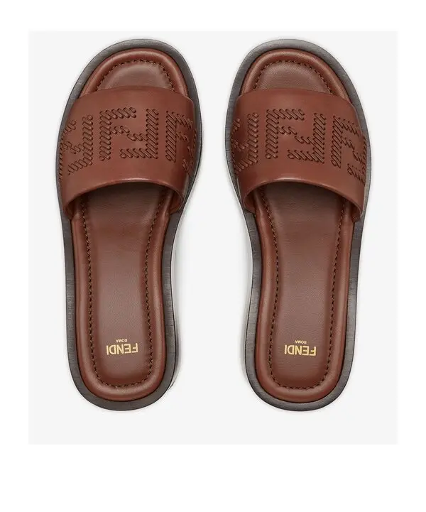 Fendi Sunshine Flatform Slides