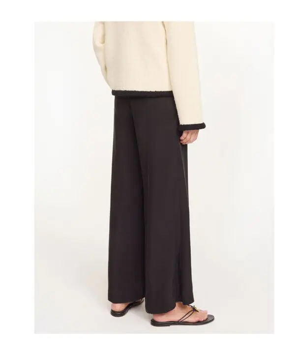 BY MALENE BIRGER Wide Leg Elastic Waist Pants