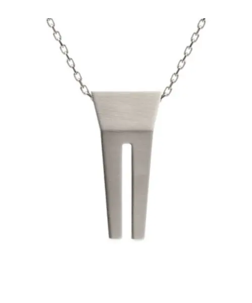 Rick Owens Trunk Charm Necklace - Gray