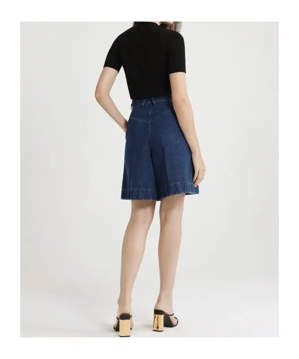 PATOU Denim Bermuda Shorts