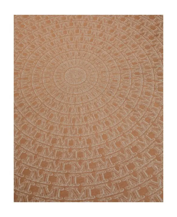 Max Mara Jacquard Scarf - Brown