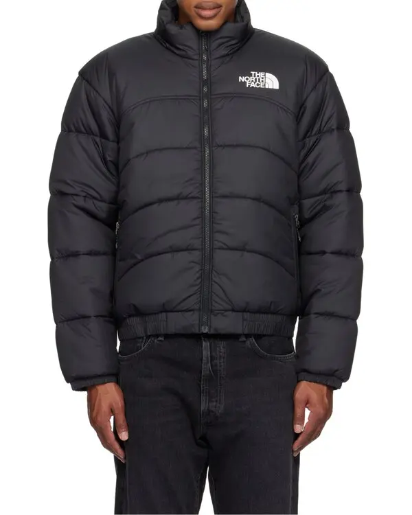 The North Face Padded Zip-up Jacket With Stand Collar