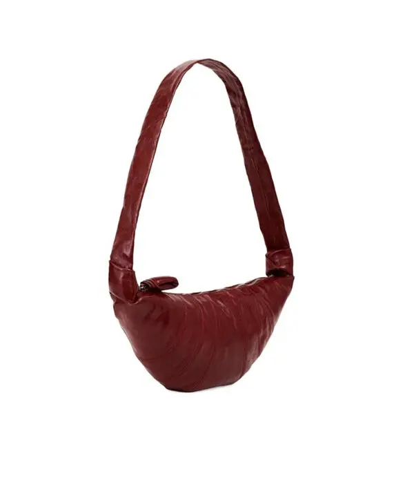 LEMAIRE Medium Croissant Bag - Brick Red