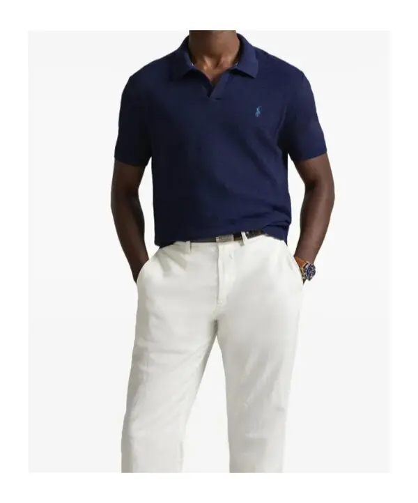 Polo Ralph Lauren Textured Logo Polo Shirt
