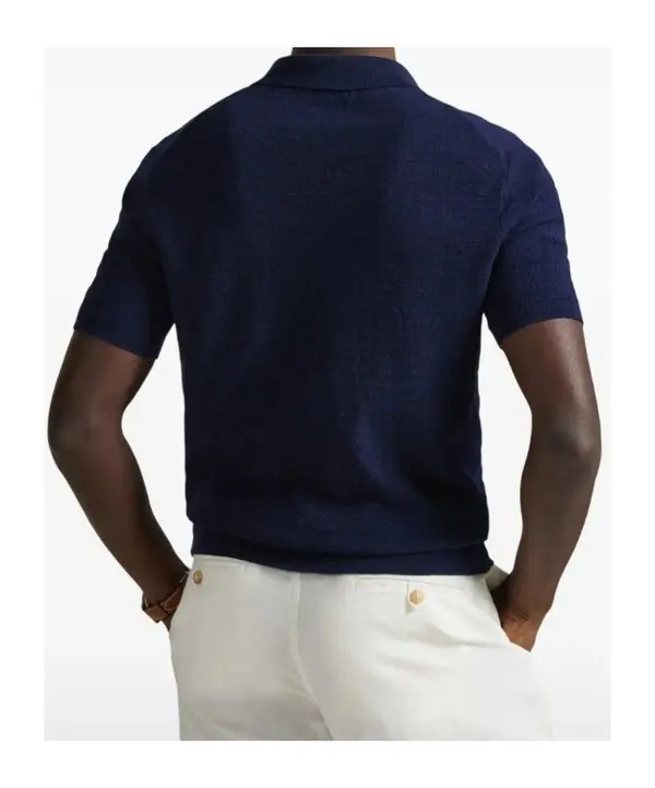 Polo Ralph Lauren Textured Logo Polo Shirt