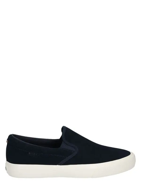 Hugo Boss Suede Slip-on Sneakers