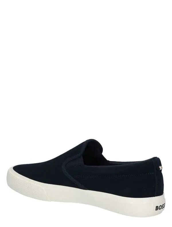 Hugo Boss Suede Slip-on Sneakers