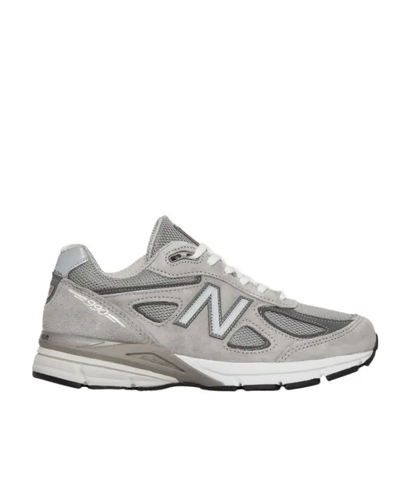 NEW BALANCE 990v4 Lace-up Sneakers - Gray