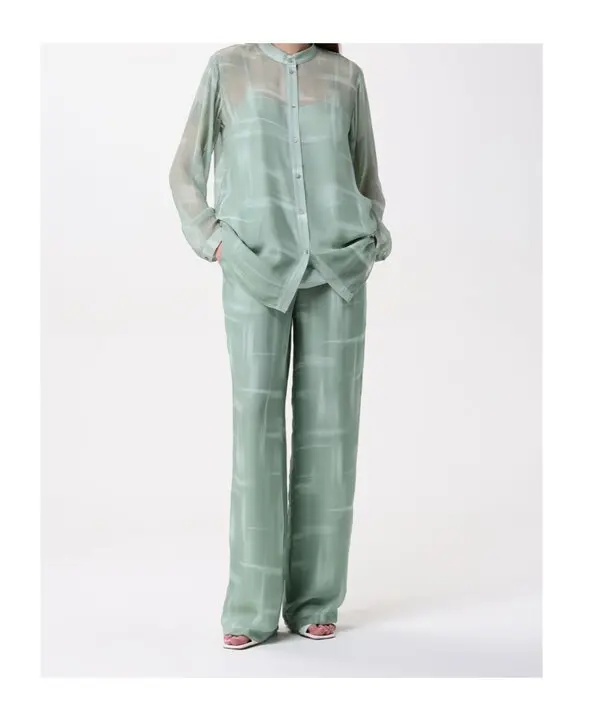 Armani Exchange Elastic Waist Casual Pants