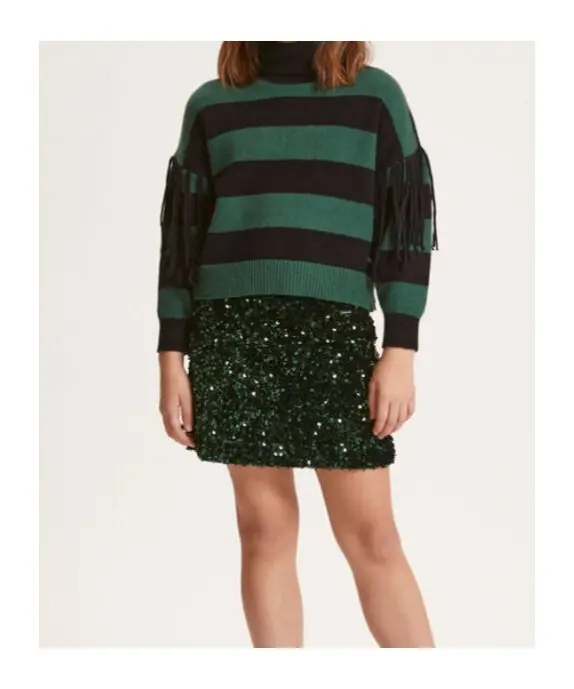 Monnalisa Sequined Mini Skirt