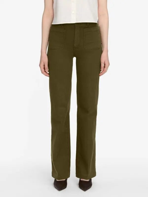 FRAME High-waisted Flared Jeans
