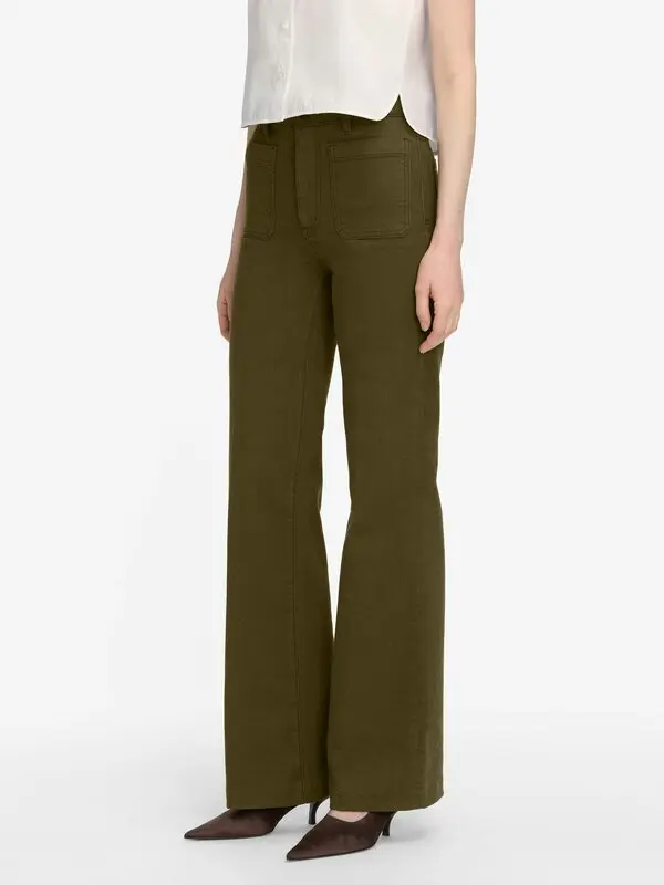 FRAME High-waisted Flared Jeans