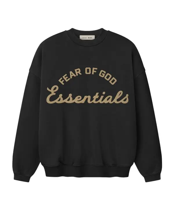 Fear Of God Training 90s Crewneck Sweatwshirt - Black