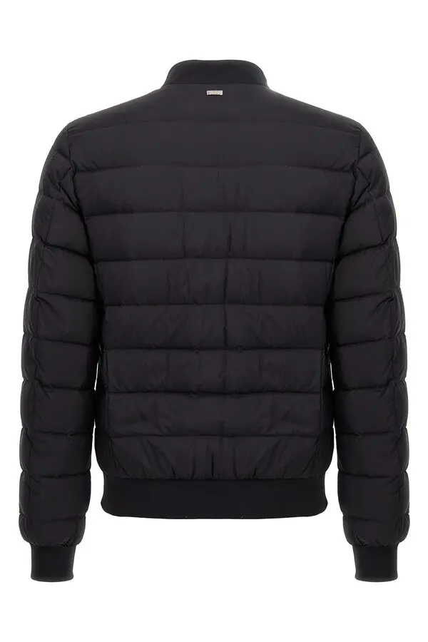 Herno Quilted Zip-up Down Jacket