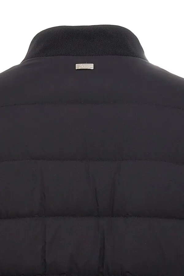 Herno Quilted Zip-up Down Jacket