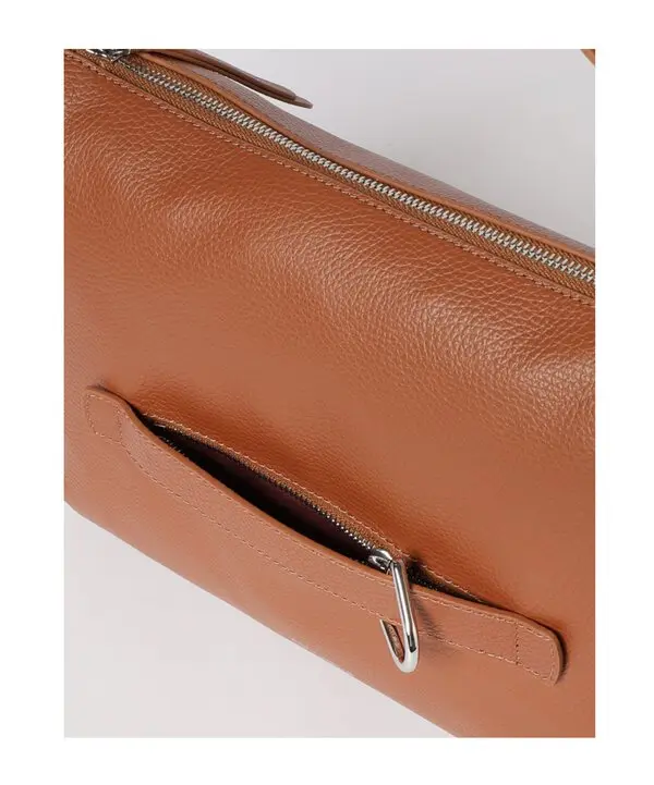 COCCINELLE Buckled Shoulder Bag - Brown