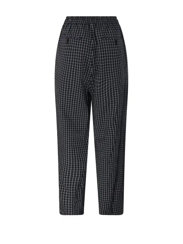DUNST Plaid Casual Trousers