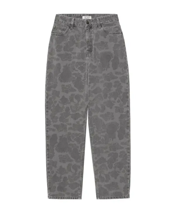Carhartt Work In Progress W' Duck Orell" Printed Pants - Gray