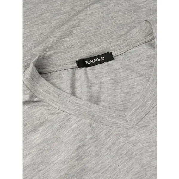 TOM FORD V-neck Short-sleeved T-shirt