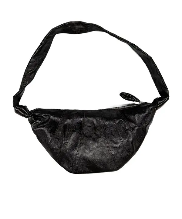 LEMAIRE Medium Croissant Shoulder Bag - Truffle