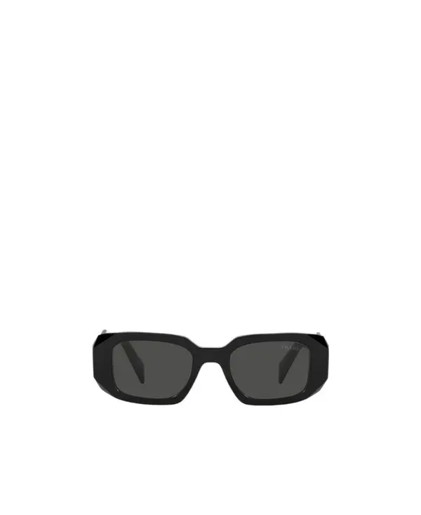 Prada Rectangle Sunglasses - Black