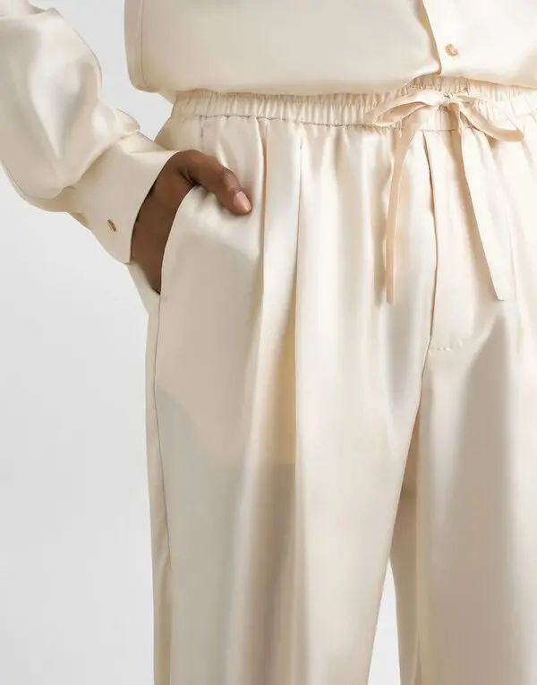 Dolce & Gabbana Silk Trousers